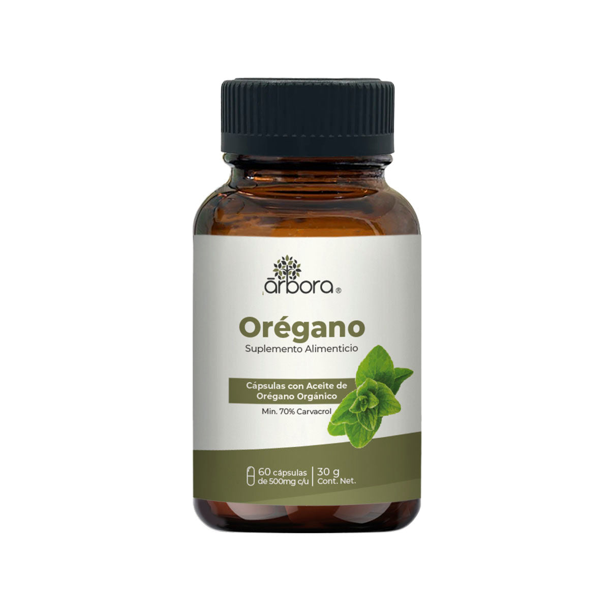 Cápsulas de Aceite de Orégano - 60 Caps – Arbora Store